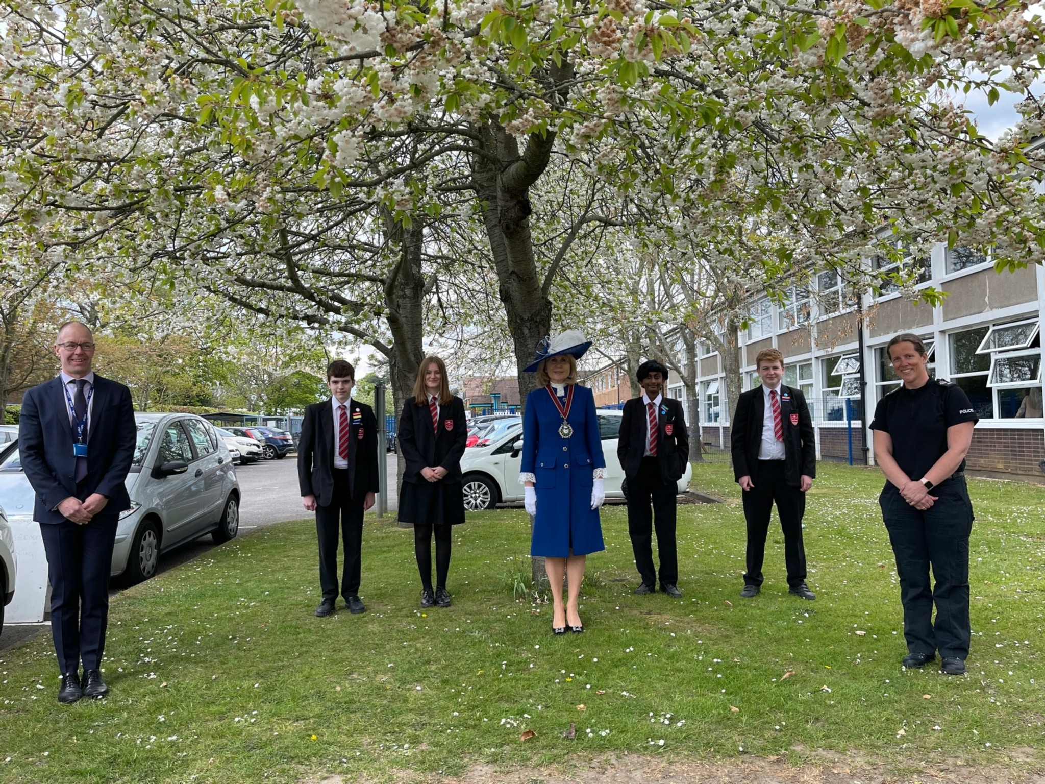 First visit as High Sheriff - High Sheriff of Surrey