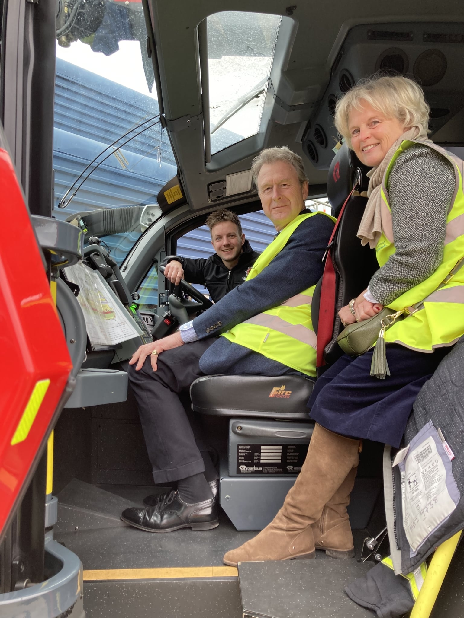 Three High Sheriffs Visit Gatwick Airport - High Sheriff of Surrey