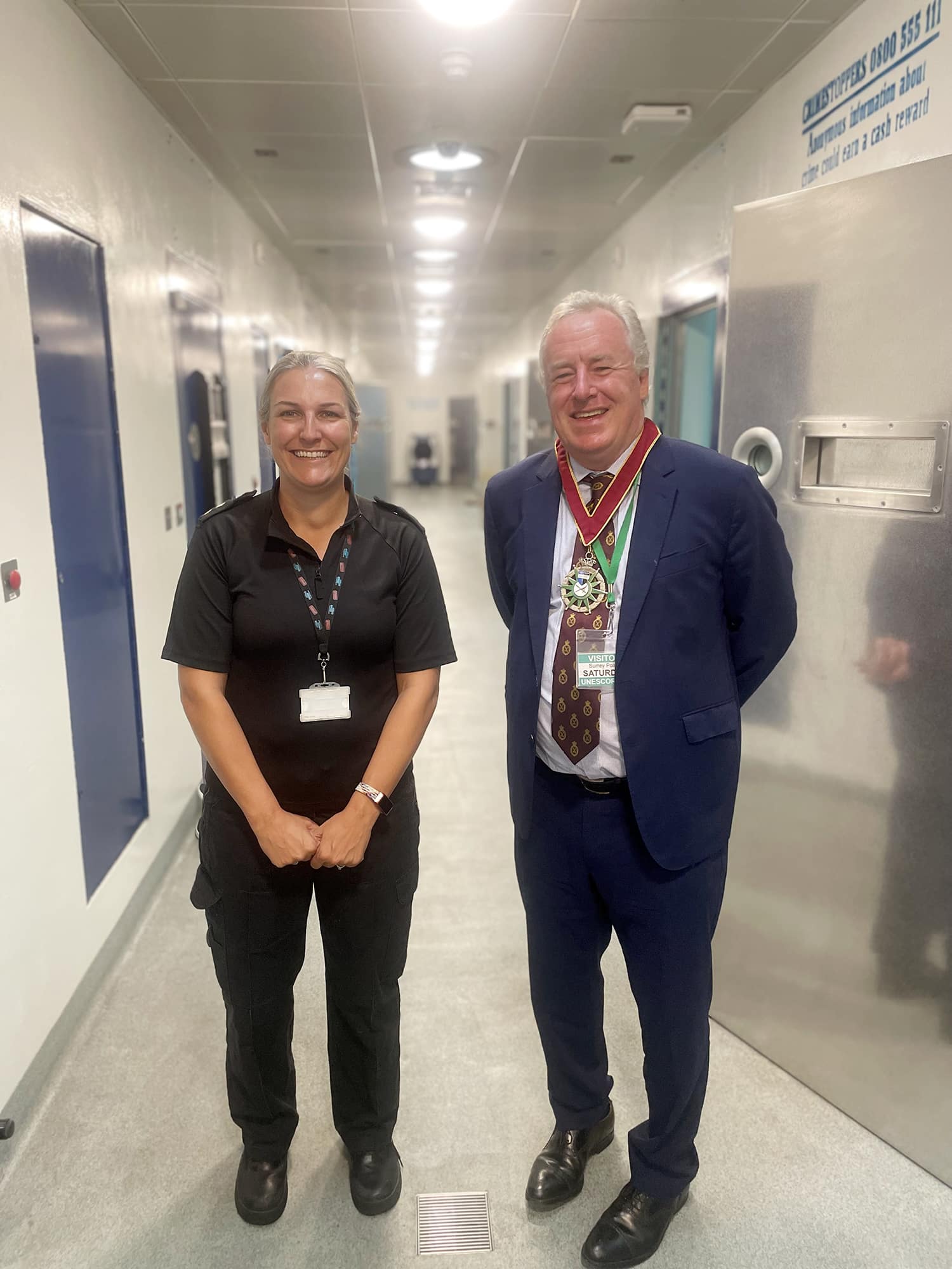 999 Day (Part 2) Guildford Custody Suites. - High Sheriff of Surrey