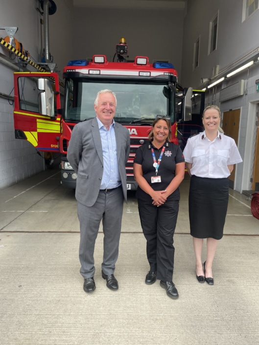 Surrey Fire Brigade - Outstanding Public Service! - High Sheriff of Surrey