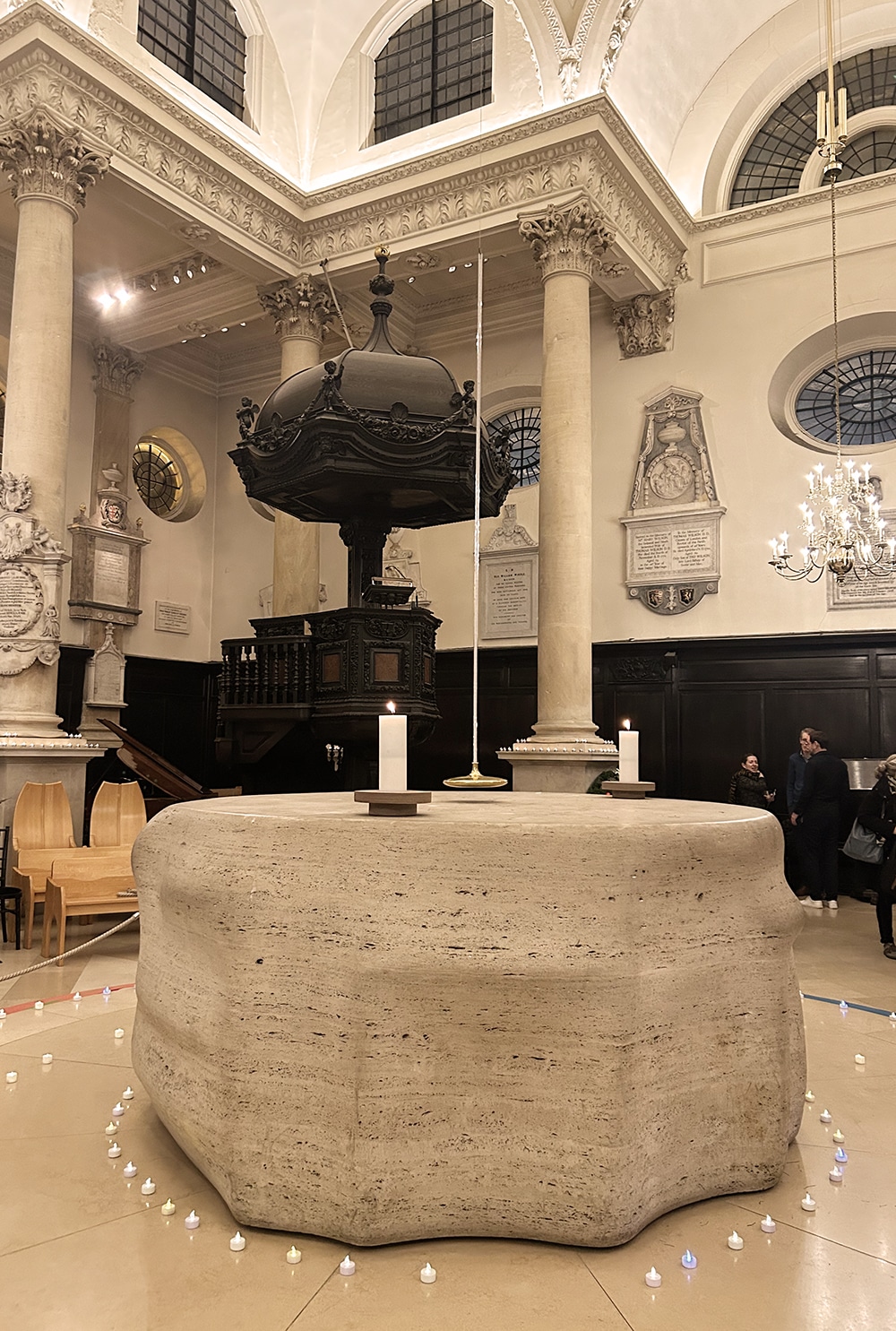 Amazing Altar piece at the St. Stephen Wallbrook - High Sheriff of Surrey