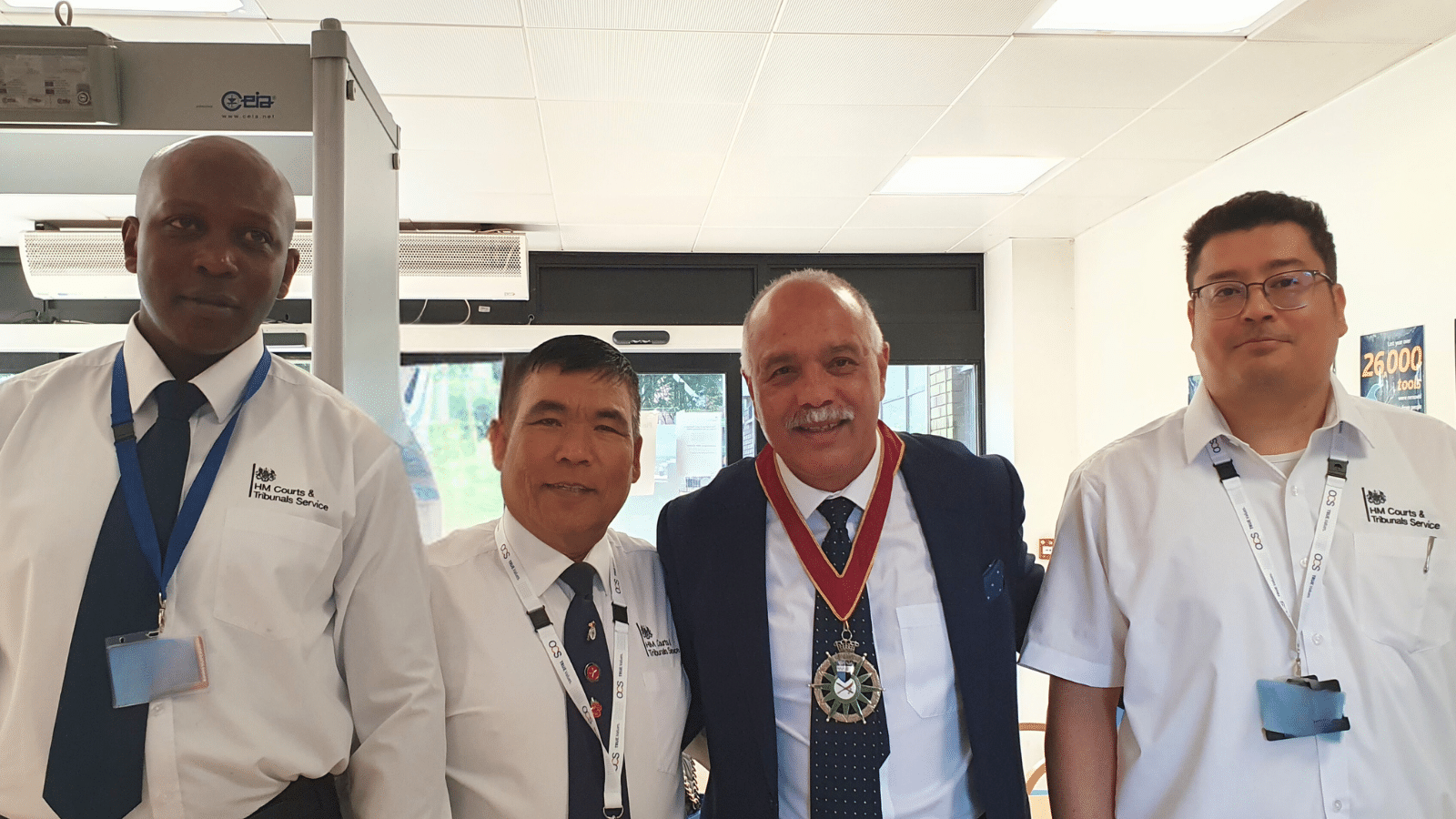 The High Sheriff visits Guildford Magistrates Courts. - High Sheriff of ...