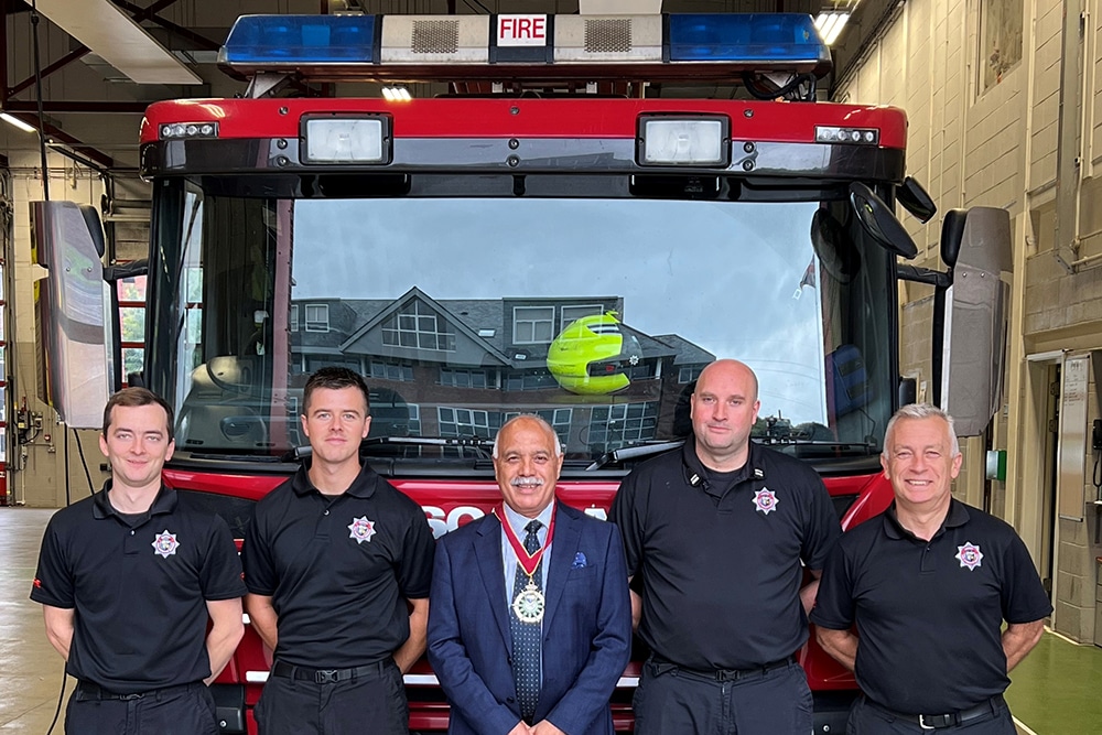 Surrey Fire & Rescue Service - 999 Day - High Sheriff of Surrey