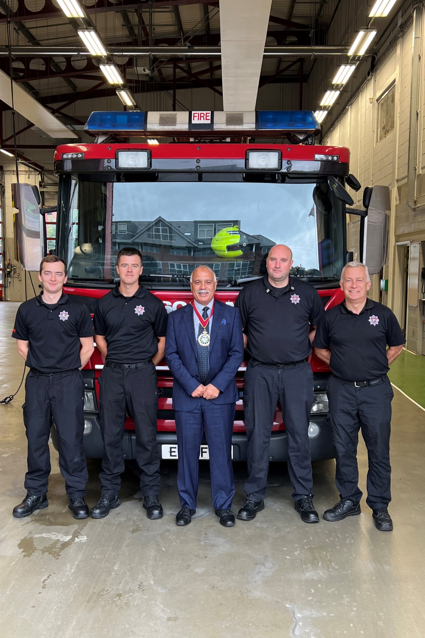 Surrey Fire & Rescue Service - 999 Day - High Sheriff of Surrey