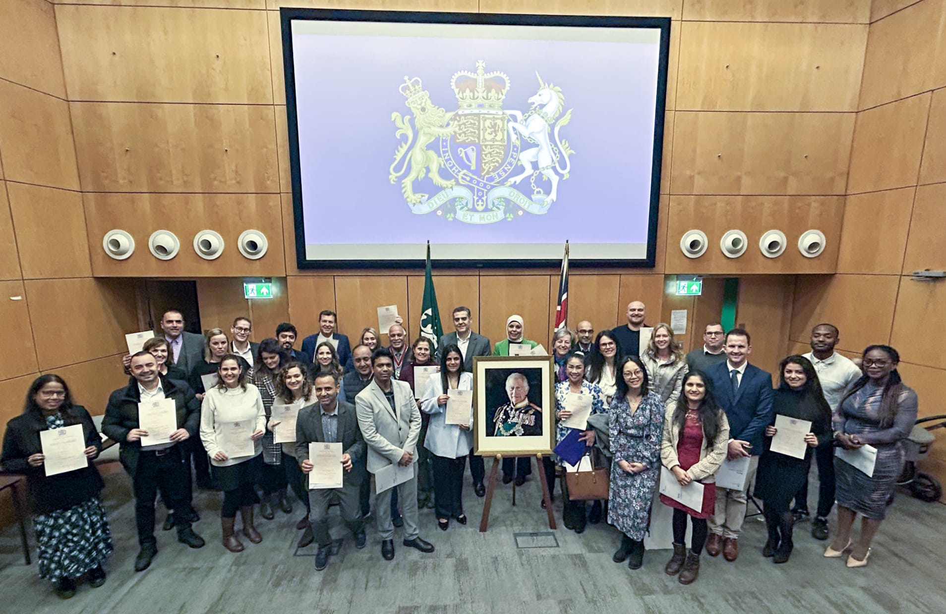 High Sheriff Welcomes New Citizens. - High Sheriff of Surrey