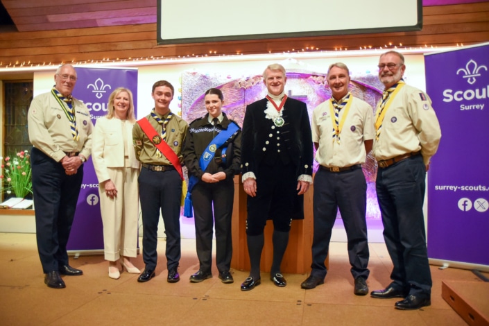 46 Surrey Scouts Attain Highest Award - The Chief Scout's Gold Award ...