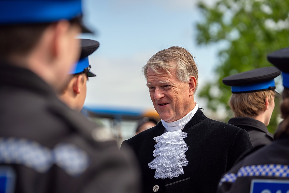 The Voluntary Police Cadet Attestation Ceremony - High Sheriff of Surrey