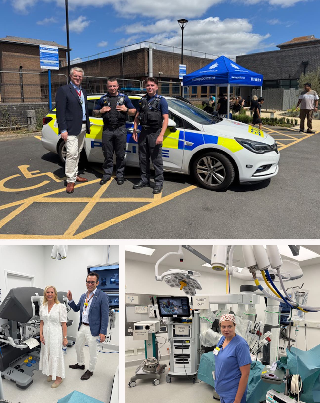 Royal Surrey Hospital - Community Open Day. - High Sheriff of Surrey