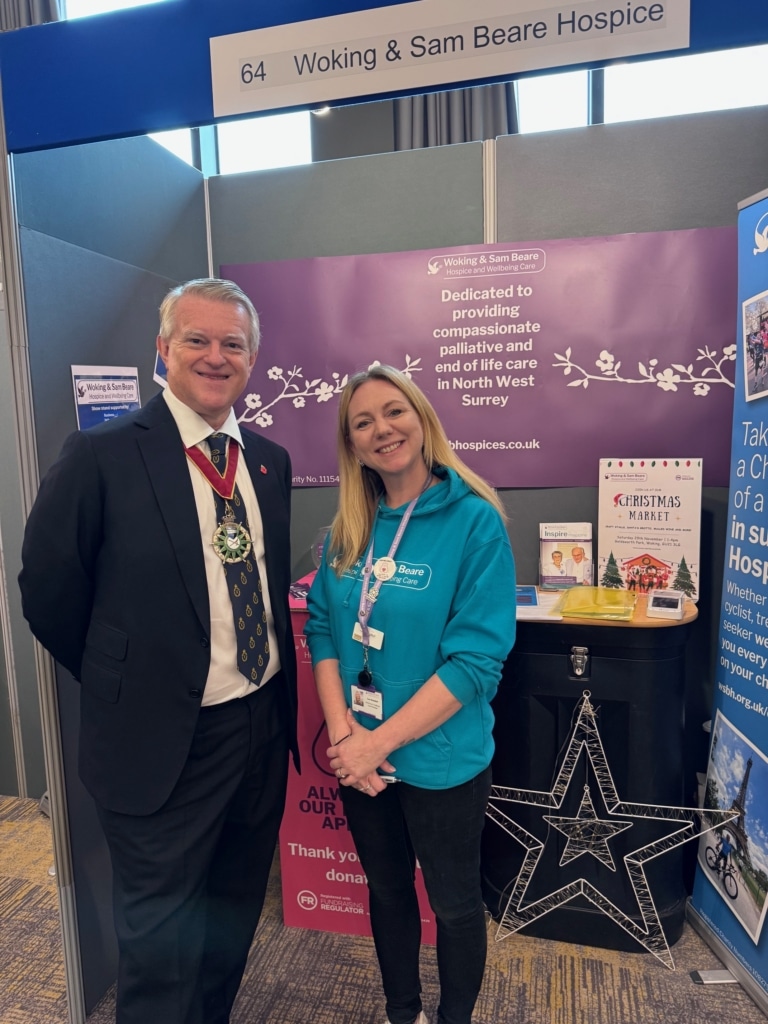Woking Chamber of Commerce Business Exhibition. - High Sheriff of Surrey